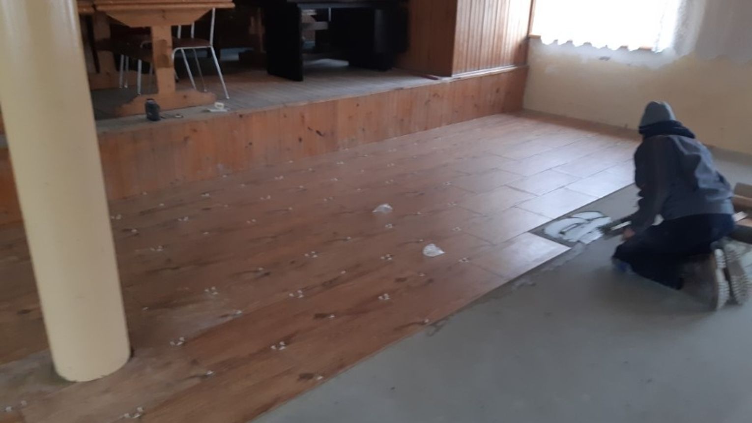 Remont remizy w Starym Bulkowie